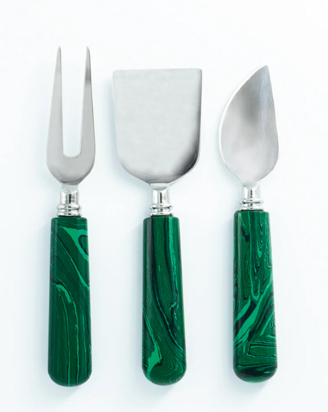 Cheese Set Emerald Green – Grace-greytown